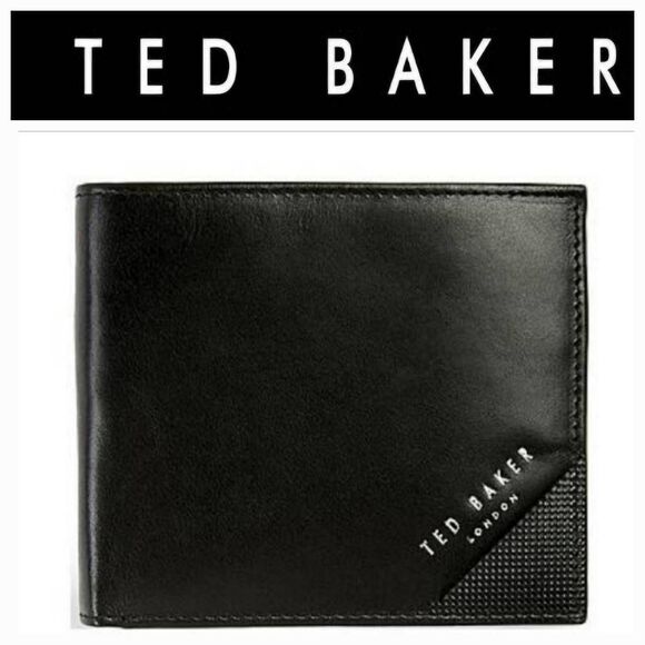 Ted Baker London | Bags | Ted Baker London Prug Leather Bifold Wallet ...